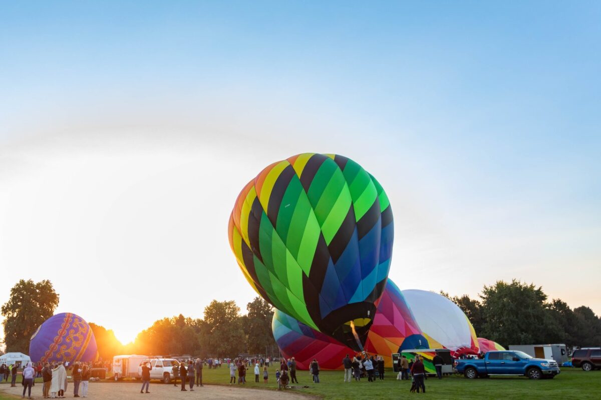 From the ground and in the sky: Another view of the Balloon Stampede ...